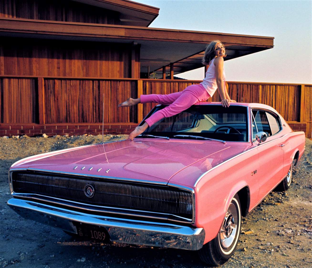 Solve Allison Parks who was Playmate of the Year 1965 and her pink 66 ...