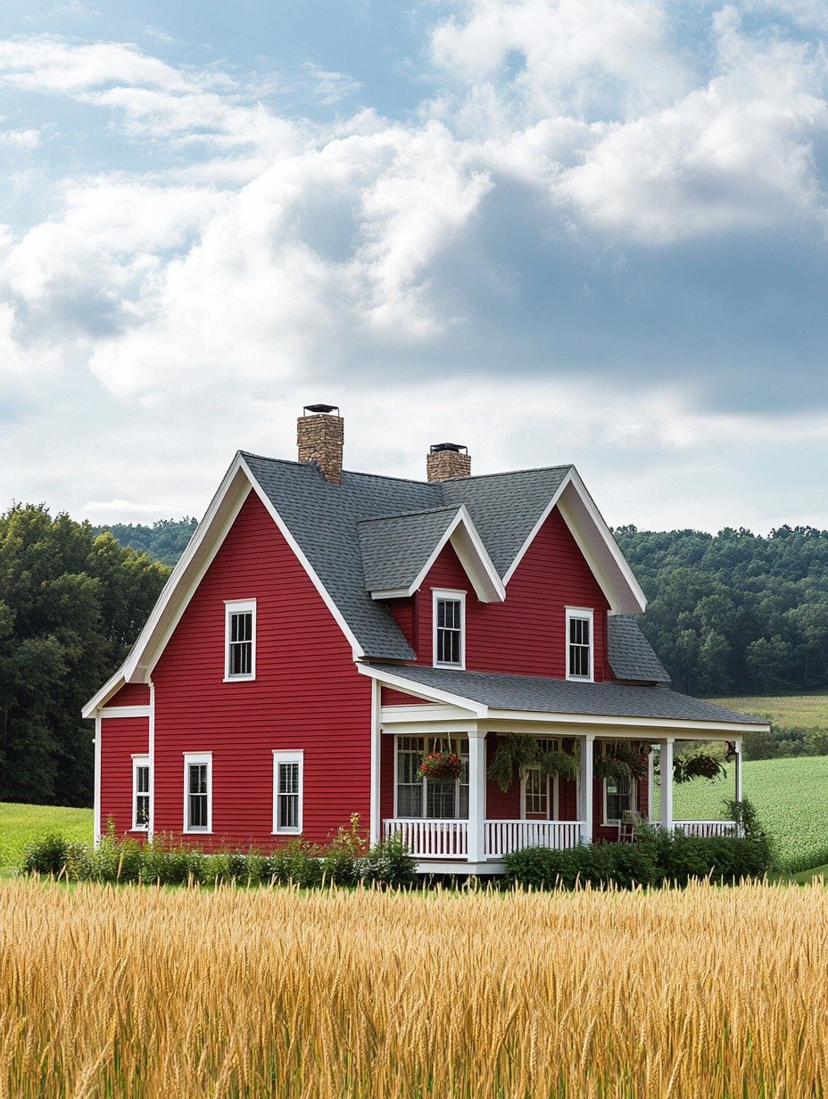 Solve Farmhouse jigsaw puzzle online with 35 pieces