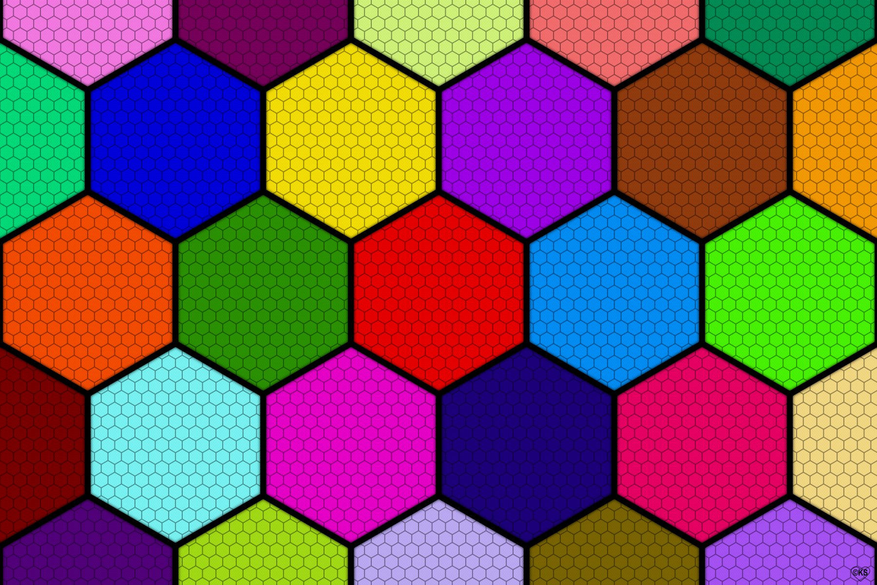 Solve Triple Hexs!! ~ H jigsaw puzzle online with 600 pieces