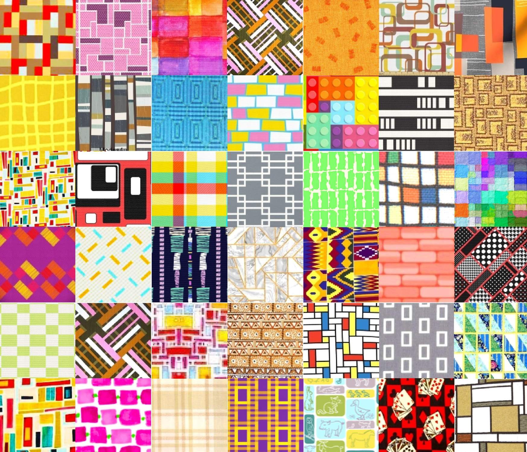 Solve PATCHWORK RECTANGLES 32 jigsaw puzzle online with 378 pieces