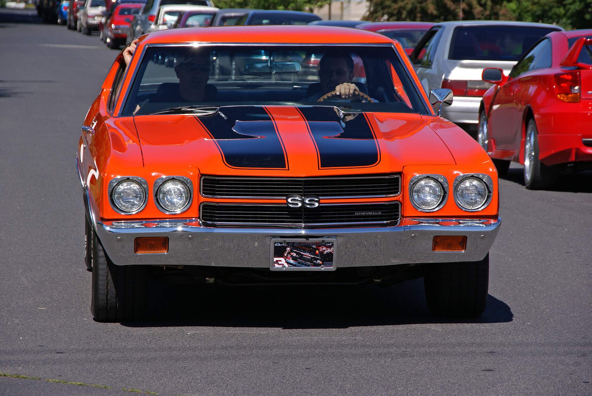 Solve 1970 Chevy Chevelle SS jigsaw puzzle online with 600 pieces
