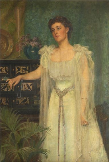 Solve Edith Corbet - Portrait of Alice Williams jigsaw puzzle online ...
