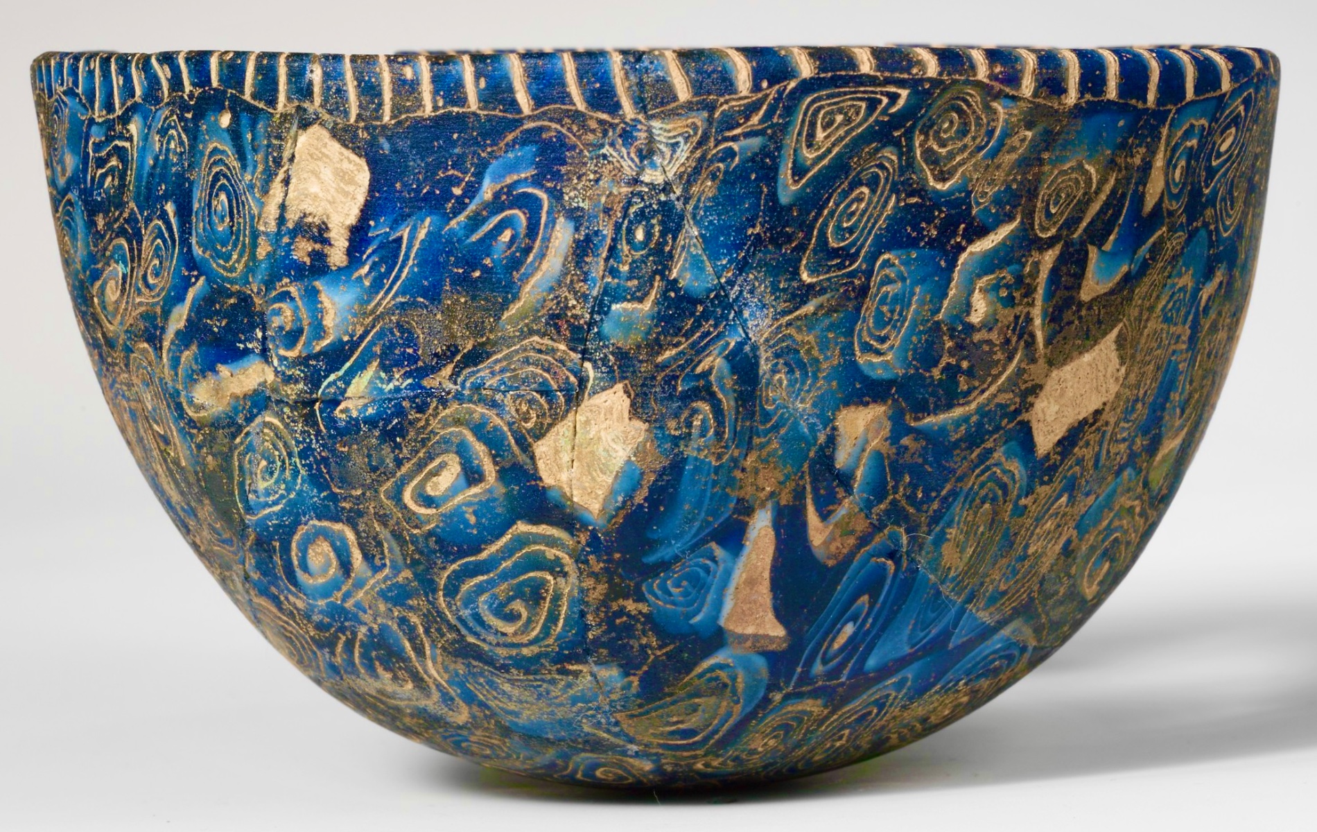 Solve Glass mosaic hemispherical bowl Greek 2nd–mid-1st century BCE ...