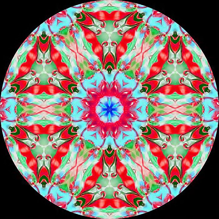Solve Kaleidoscope jigsaw puzzle online with 25 pieces