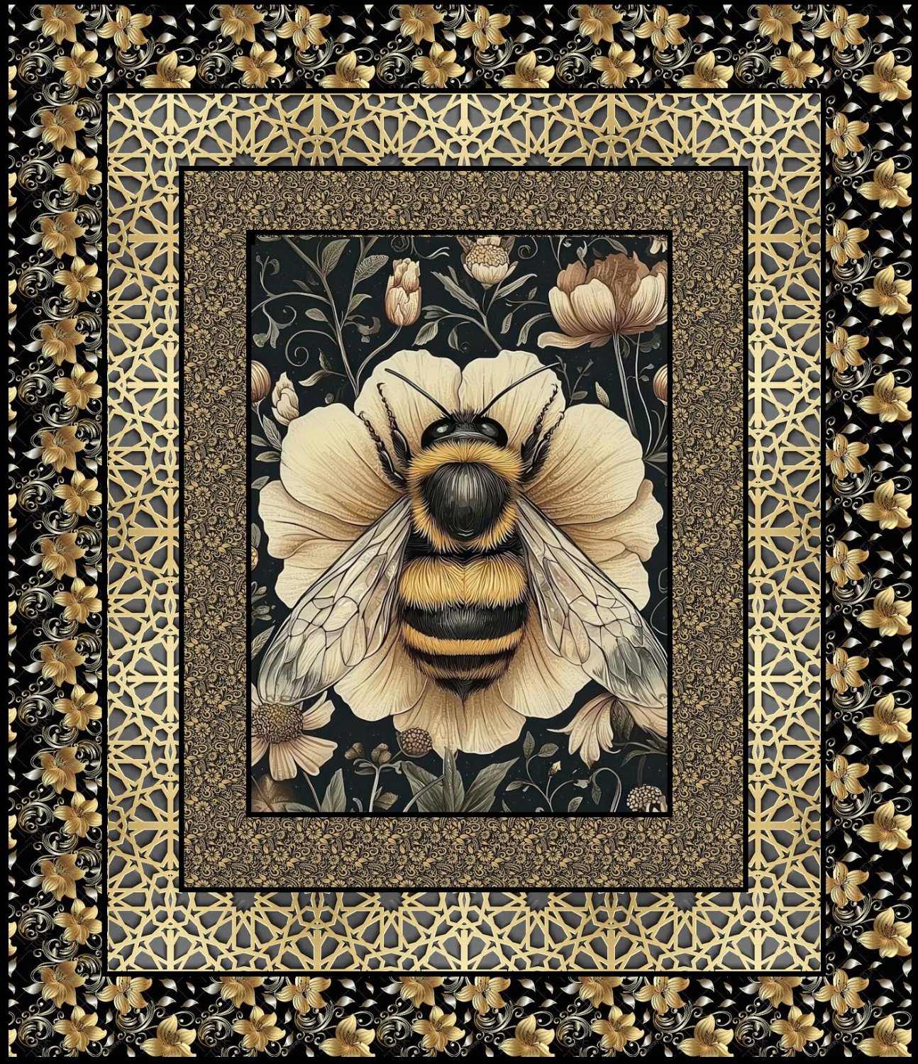 Solve Bee Happy (easy) jigsaw puzzle online with 120 pieces