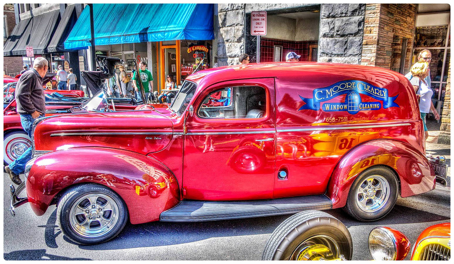 Solve Classic Car # 11 Old Red Panel Truck jigsaw puzzle online with ...