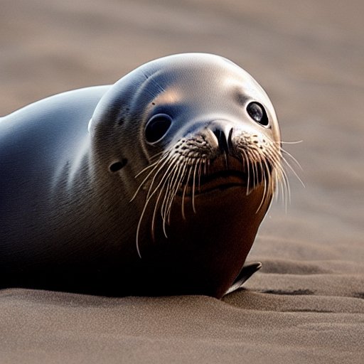 Solve AI (Artificial Intelligence) creation - Laughing seal (more like ...