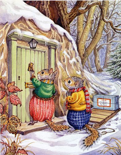 Jigsaw Puzzle | 42 pieces | Delivering a Christmas Parcel | Jigidi