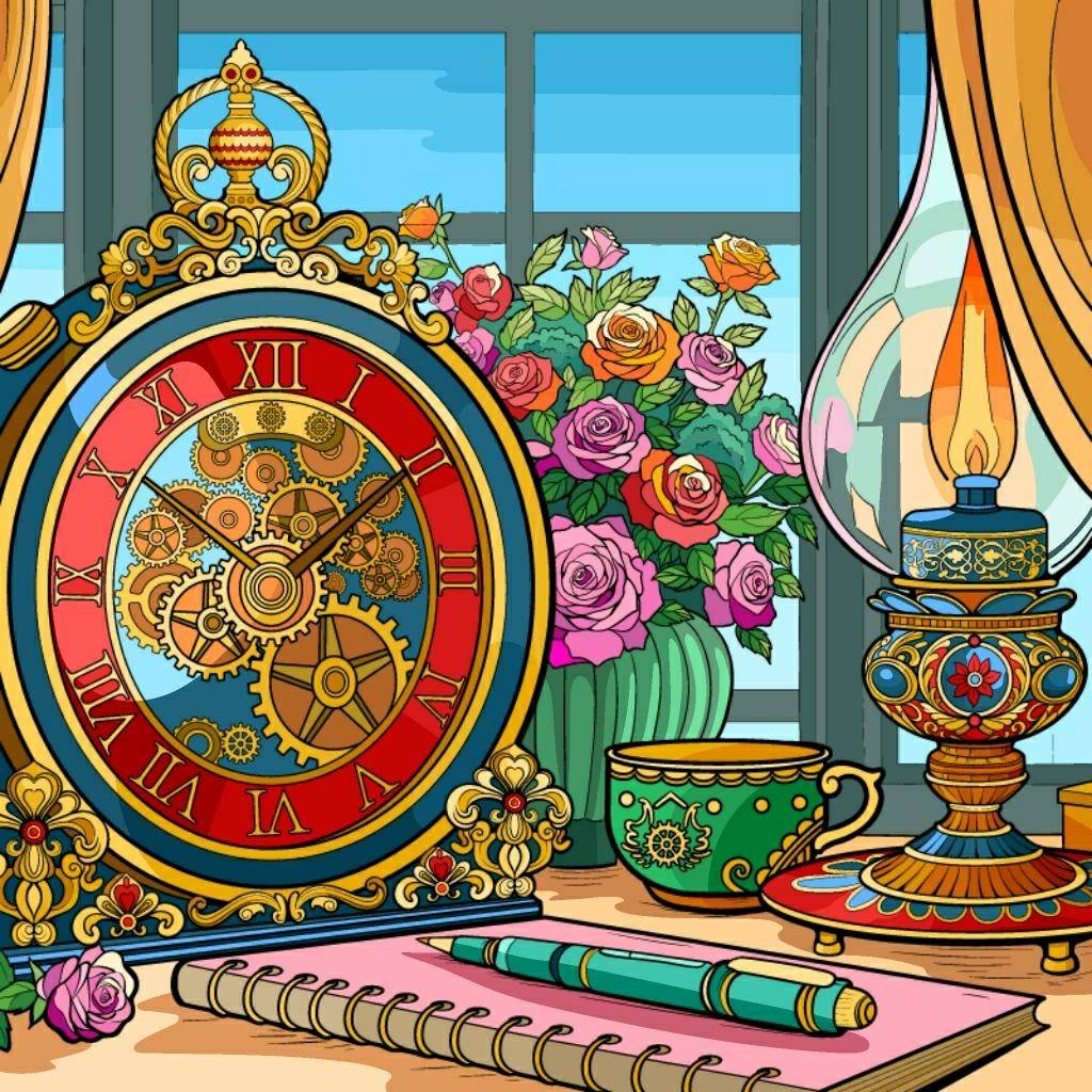 Solve 1 Relax with Color jigsaw puzzle online with 64 pieces