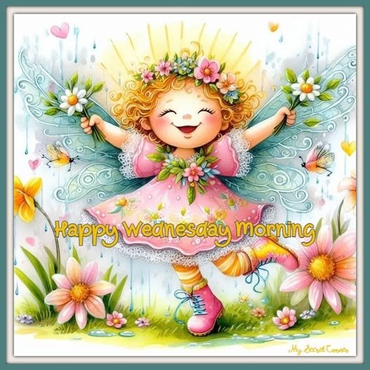 Solve Good Morning - Happy Wednesday! jigsaw puzzle online with 64 pieces