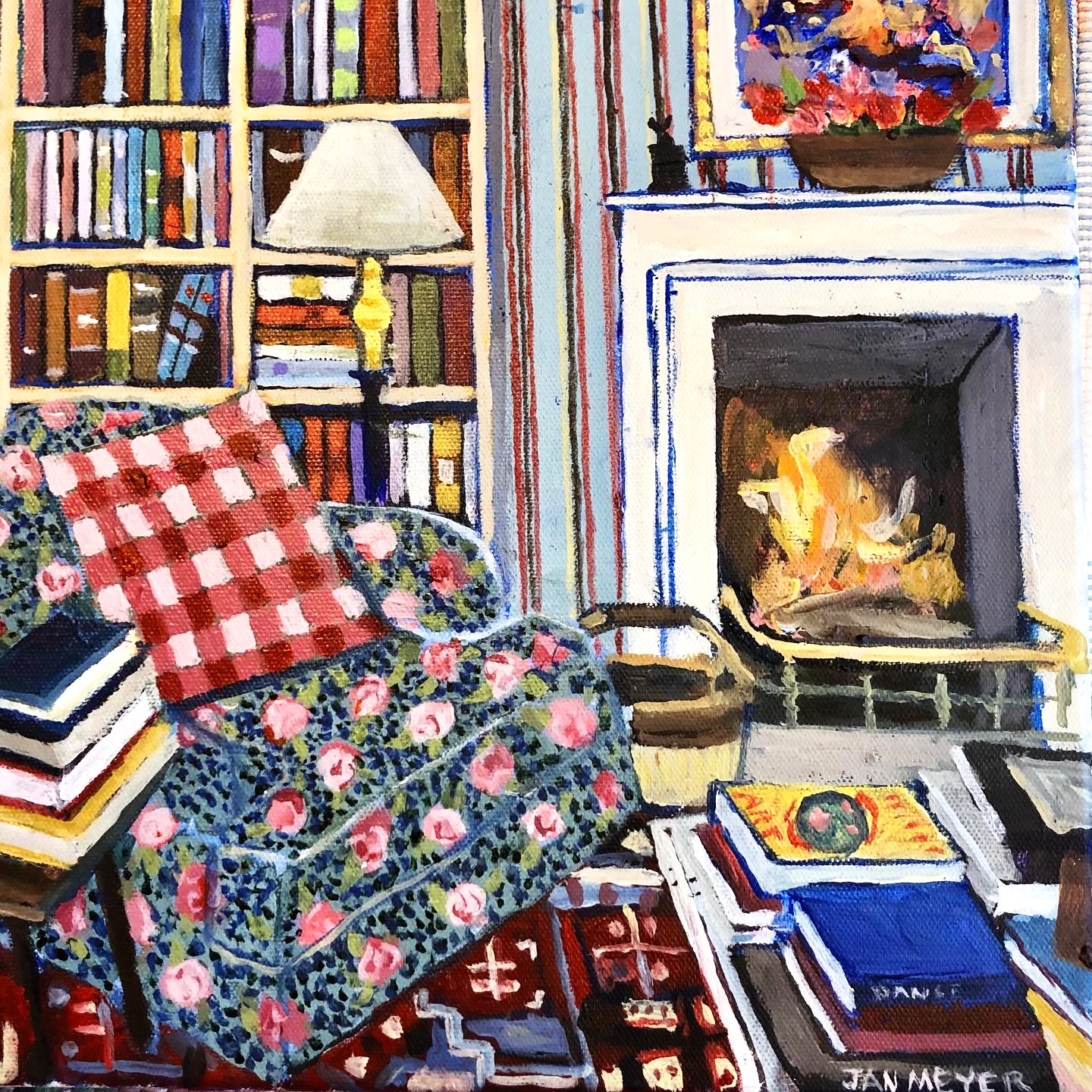 Solve Cozy Library Room jigsaw puzzle online with 600 pieces