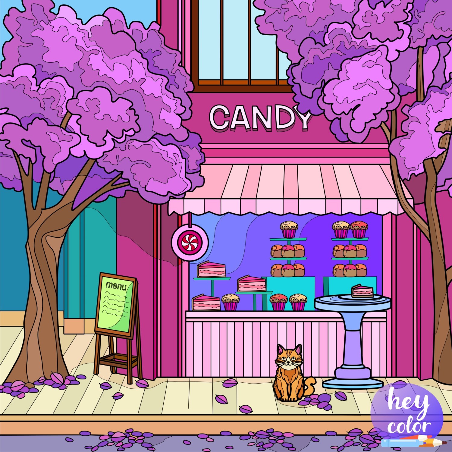 Solve Candy Shop jigsaw puzzle online with 256 pieces