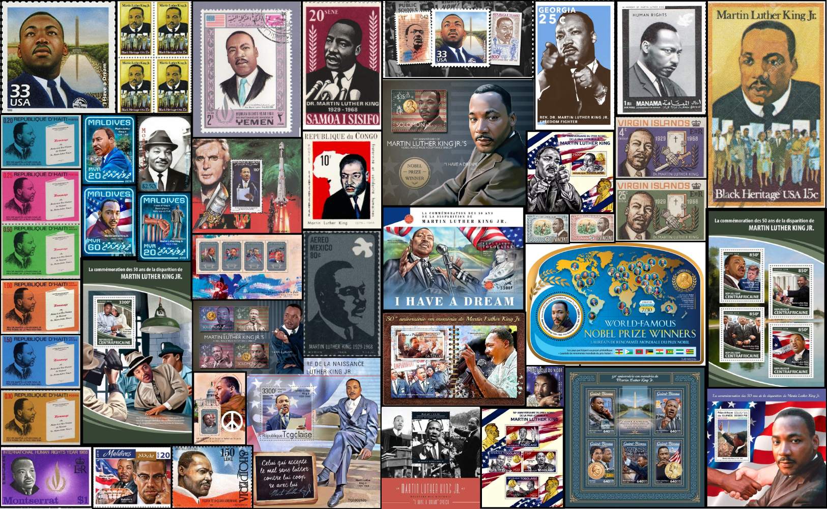 Solve Dr Martin Luther King Jr - MLK DAY jigsaw puzzle online with 104 ...