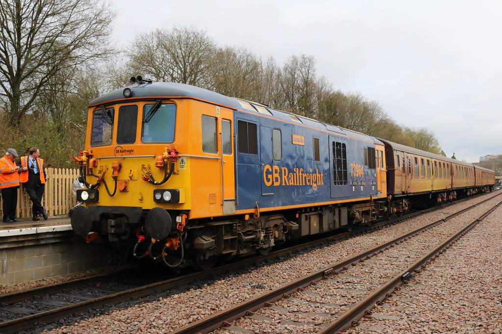 Solve GB Railfreight Class 73 Electro-Diesel 73964 Jeanette. jigsaw ...