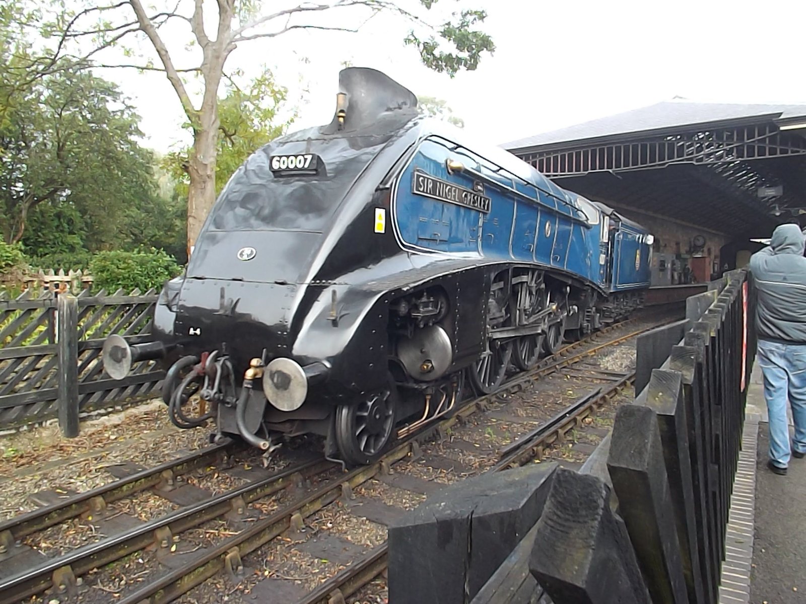 Solve LNER Class A4 4-6-2 60007 Sir Nigel Gresley. jigsaw puzzle online ...