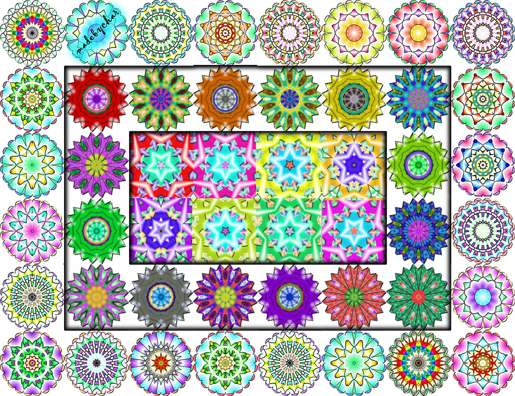 Solve Kaleidos on Parade.... jigsaw puzzle online with 252 pieces