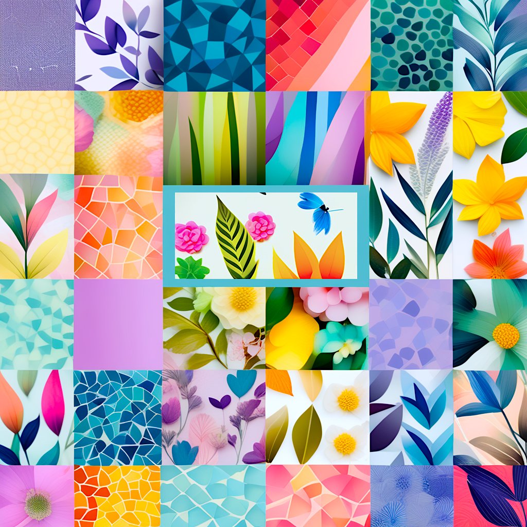 Solve Nature Patterns jigsaw puzzle online with 81 pieces