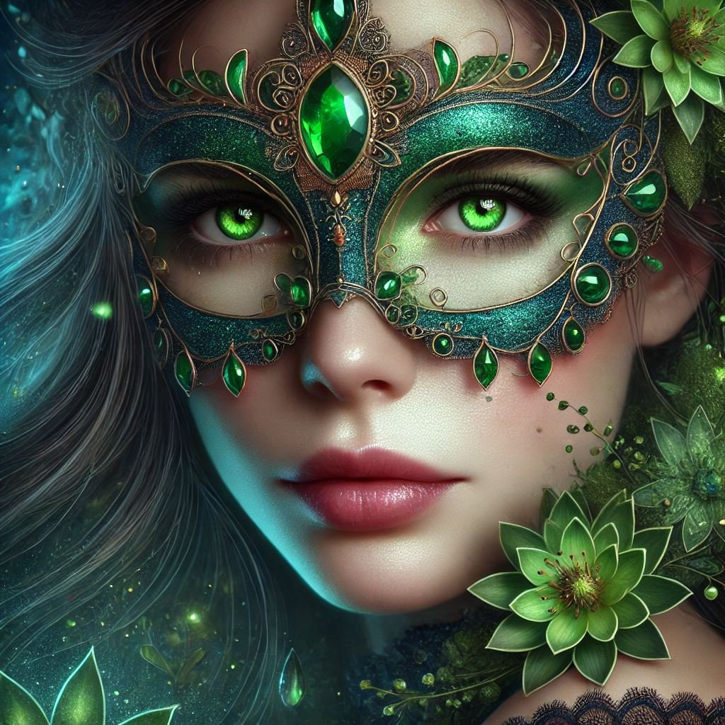 Solve Masquerade Mask #3 jigsaw puzzle online with 144 pieces