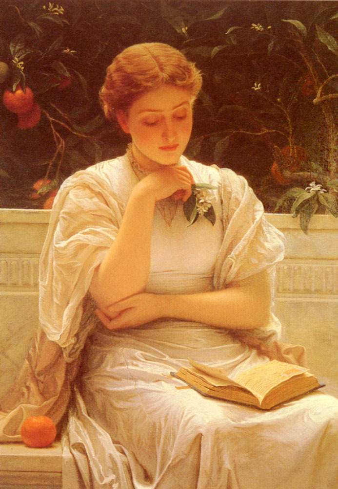 Solve In The Orangery. Charles Edward Perugini (1839 - 1918 ...