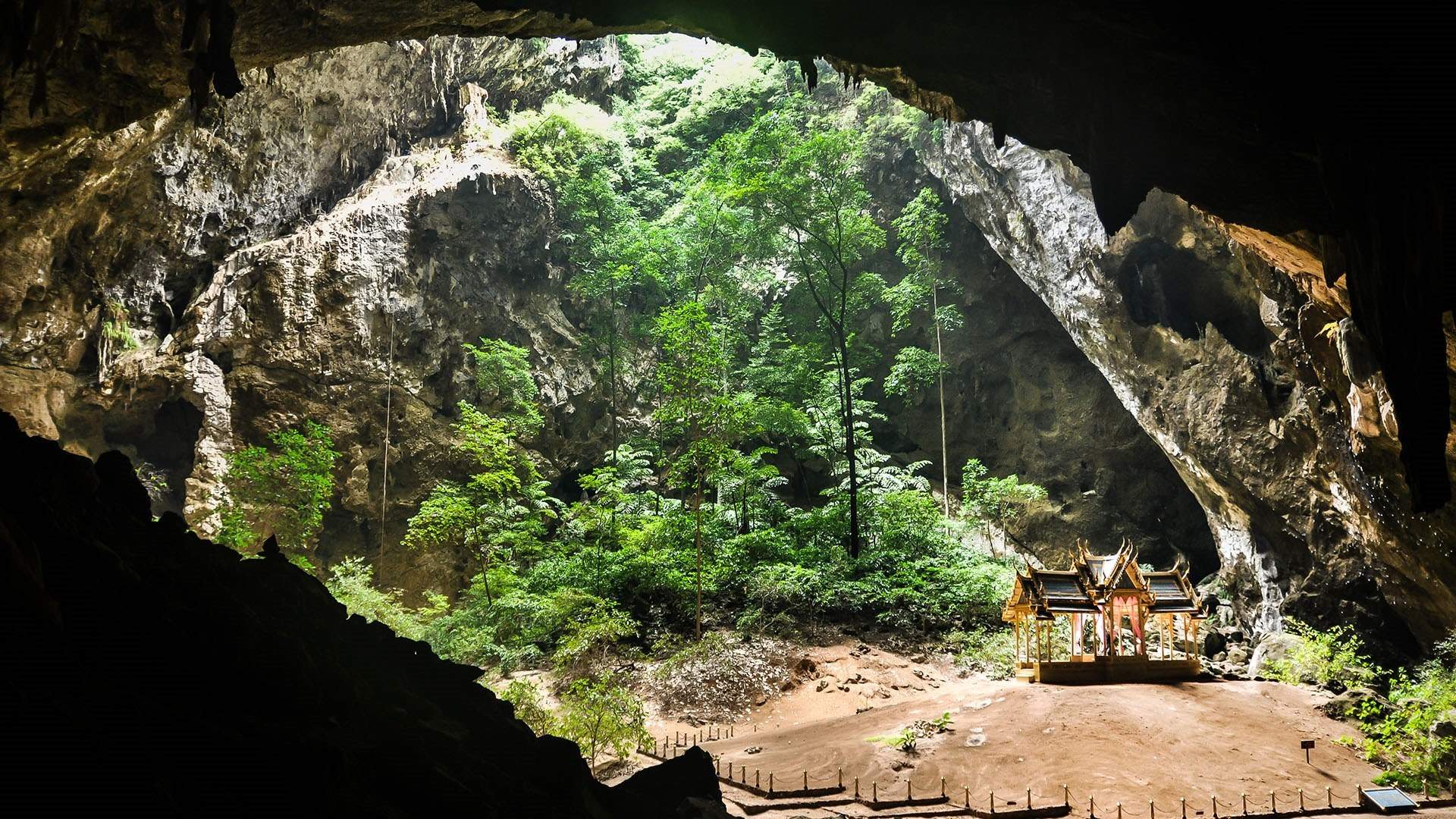 Solve Phraya Nakhon Cave, Khao Sam Roi Yot National Park, Thailand ...