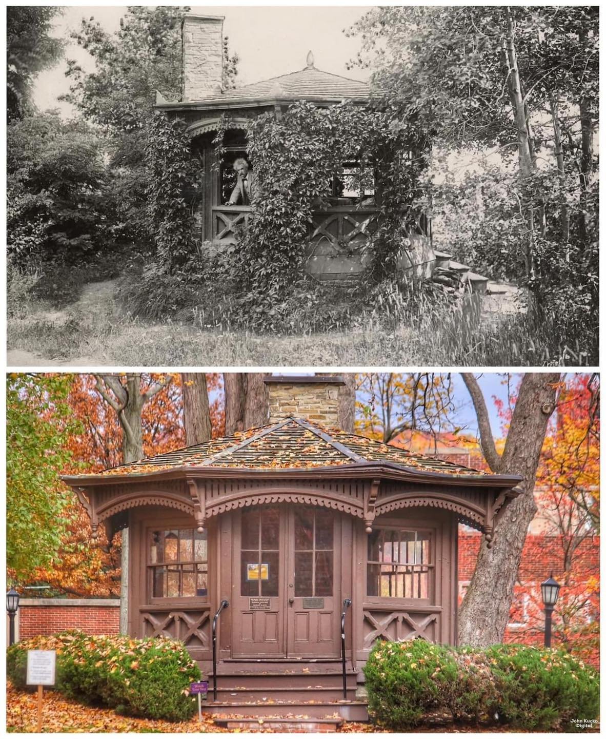 Solve Mark Twain's Study jigsaw puzzle online with 80 pieces