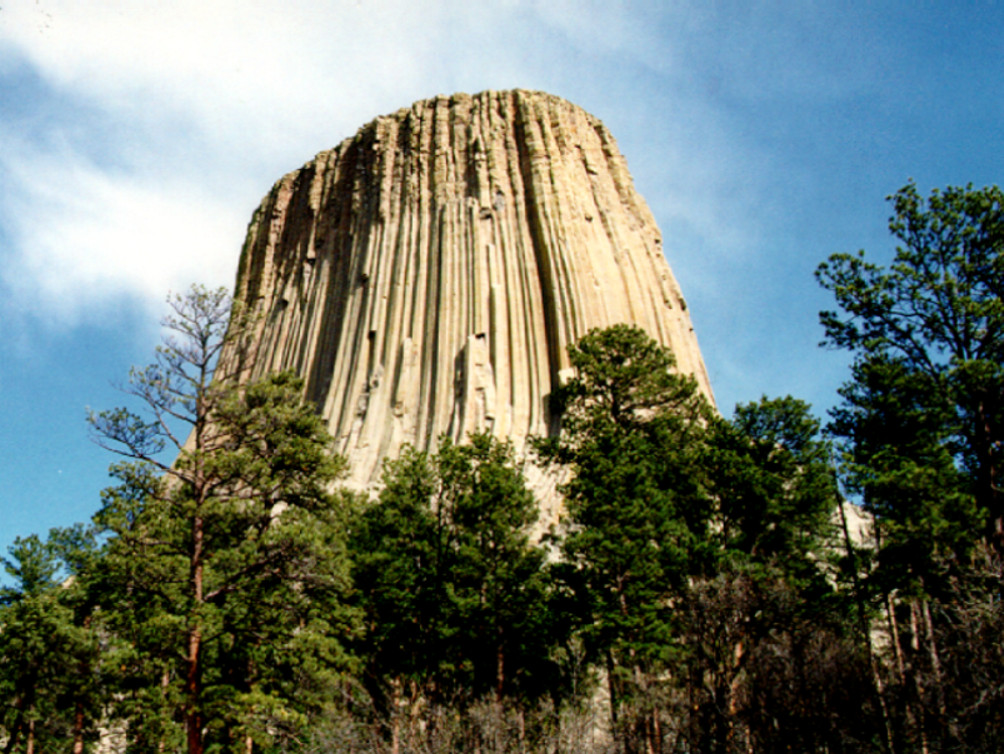 Solve Devil's Tower Wyoming jigsaw puzzle online with 108 pieces