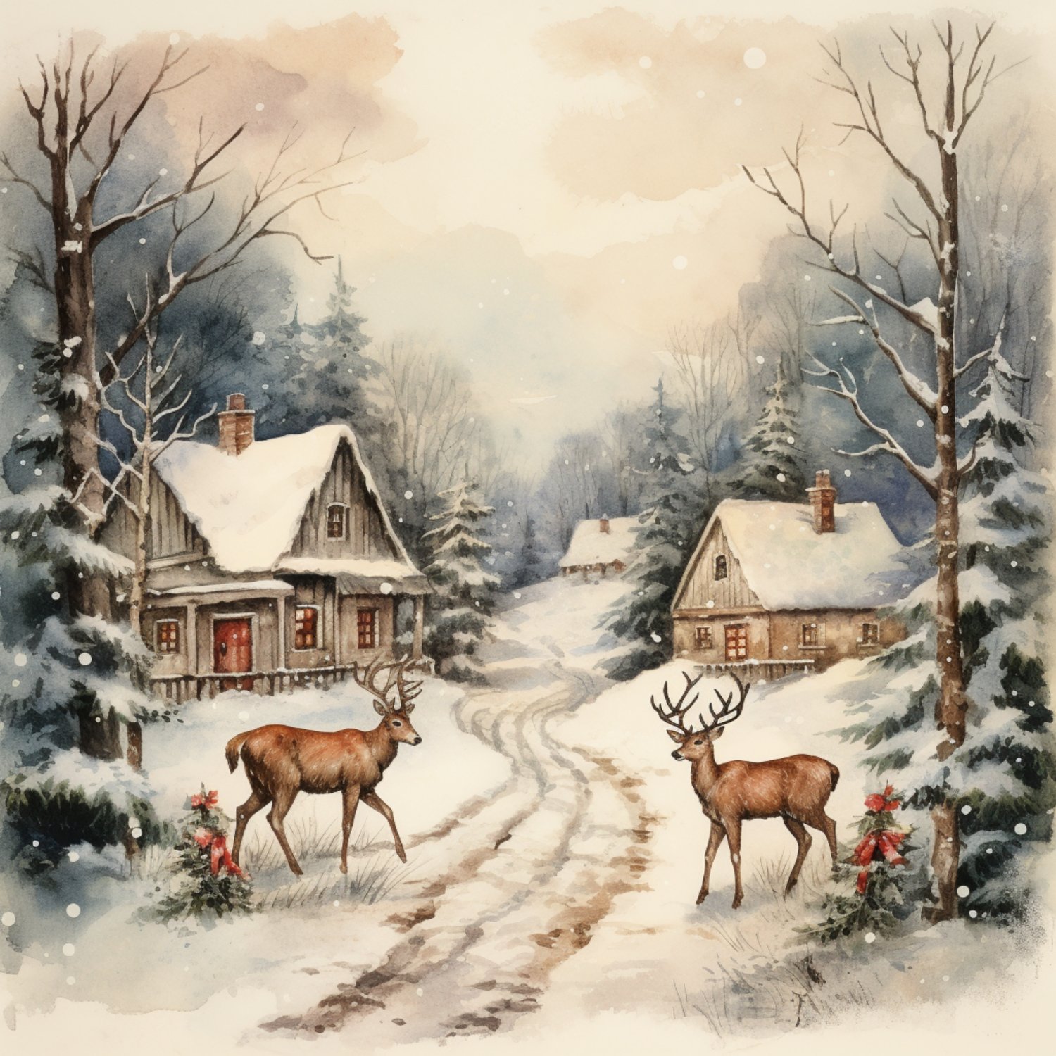 Solve Winter jigsaw puzzle online with 100 pieces