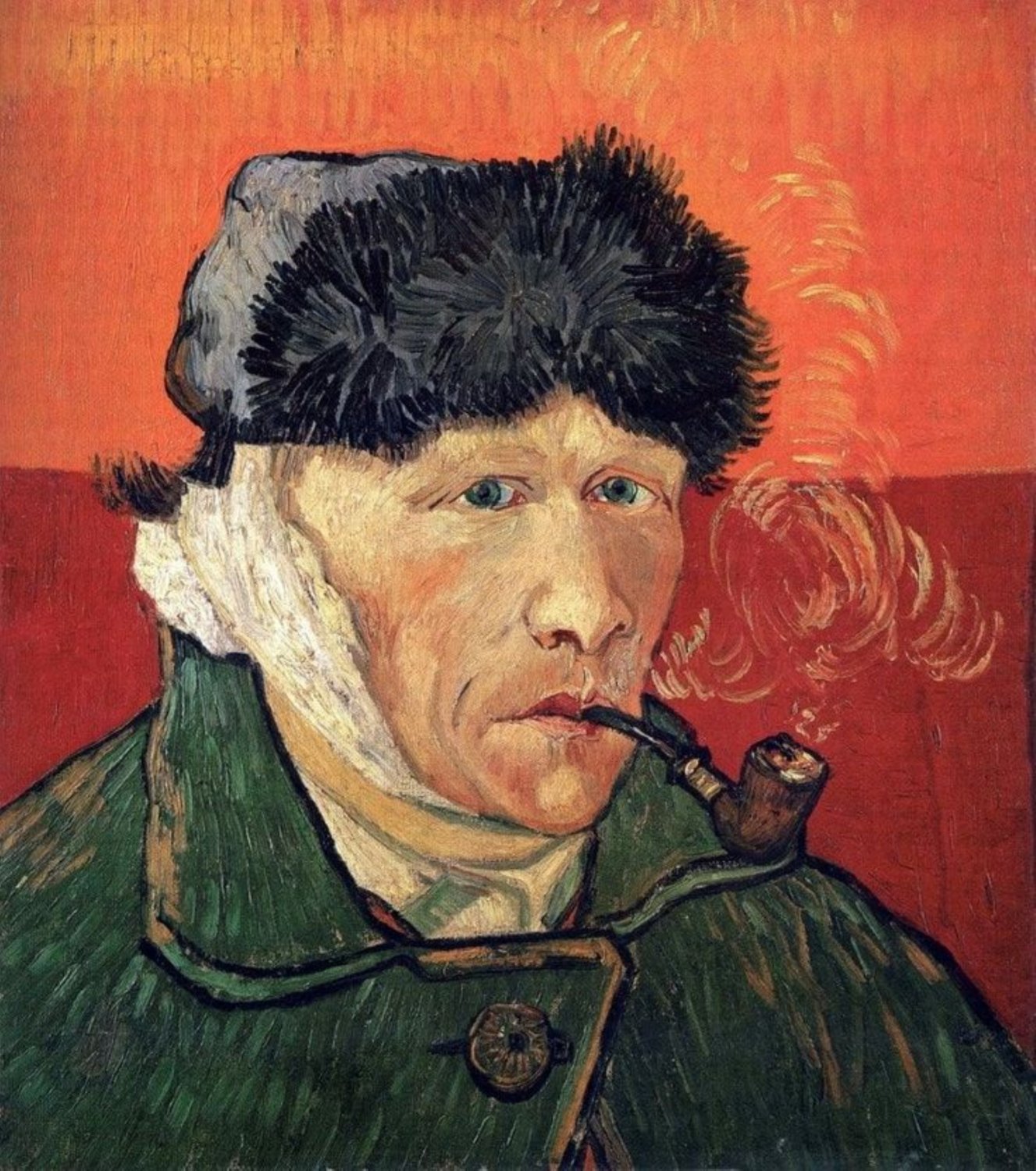 Puzzle | 195 dílků | Van Gogh’s Famous Self-Portrait | Jigidi