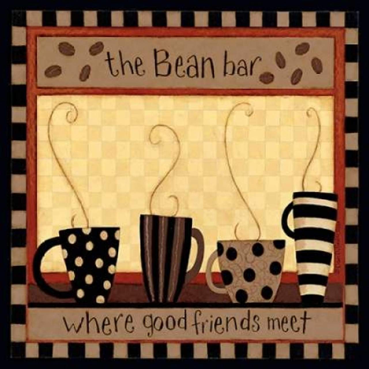 Solve Bean Bar jigsaw puzzle online with 256 pieces