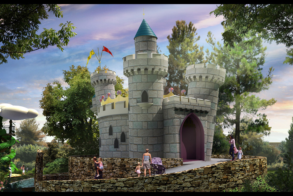 Jigsaw Puzzle | 187 Teile | rotary-storyland-playland-3D-castle | Jigidi