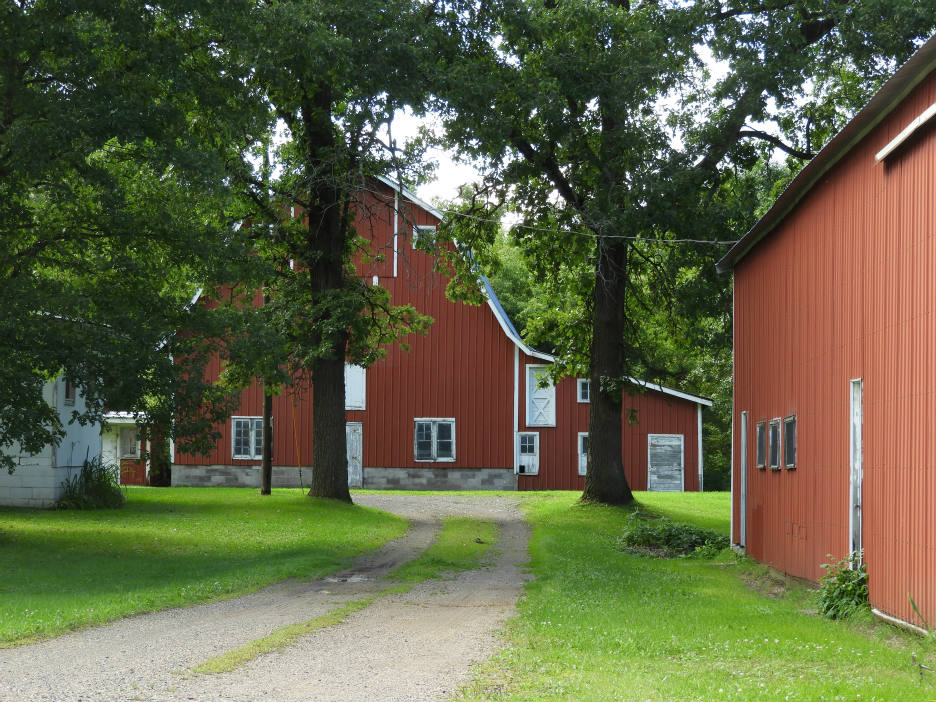 Solve A tidy farm jigsaw puzzle online with 20 pieces