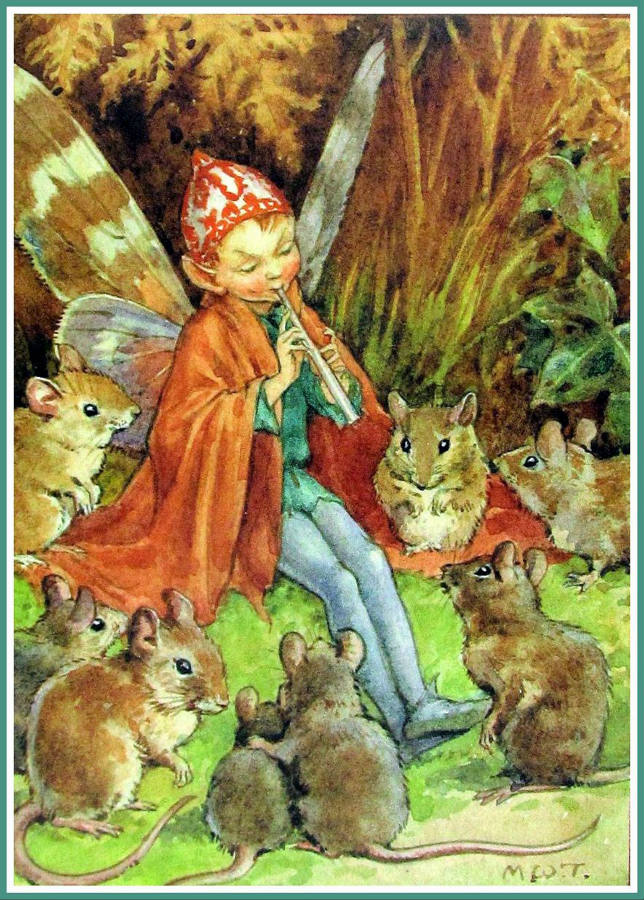 Solve The Elf Entertainer (mini) jigsaw puzzle online with 35 pieces