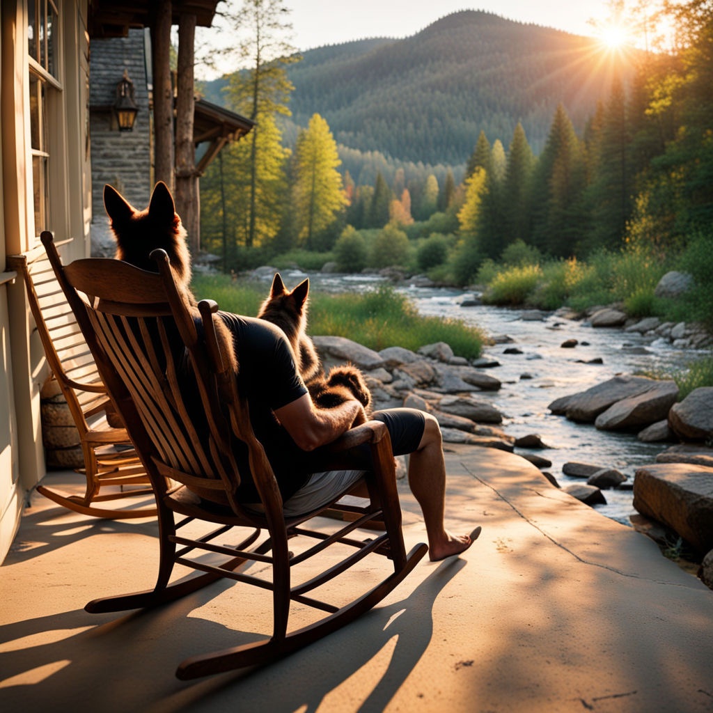 Solve AI MAJOR BLOOPER - dogman rocker-foot jigsaw puzzle online with ...