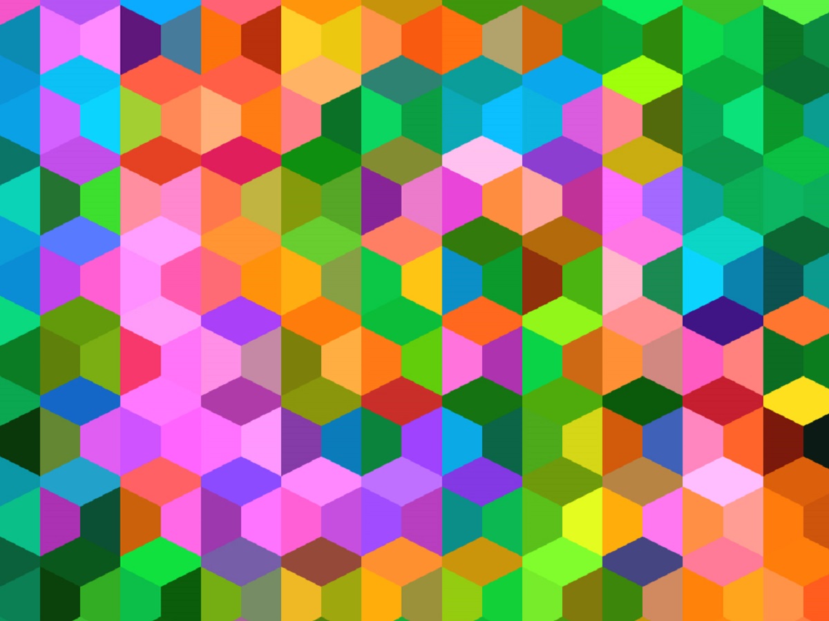 Solve Colorful Blocks jigsaw puzzle online with 108 pieces