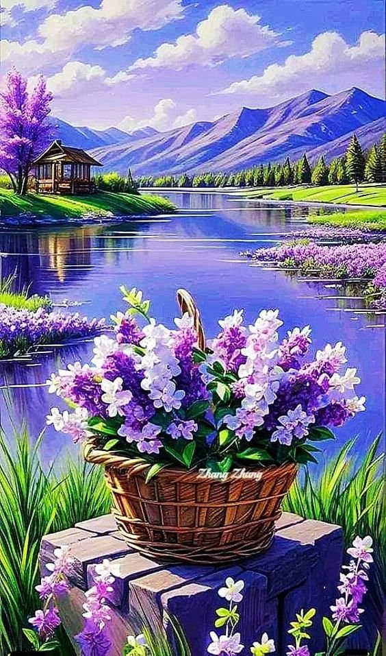 Solve Soothing colors. jigsaw puzzle online with 77 pieces