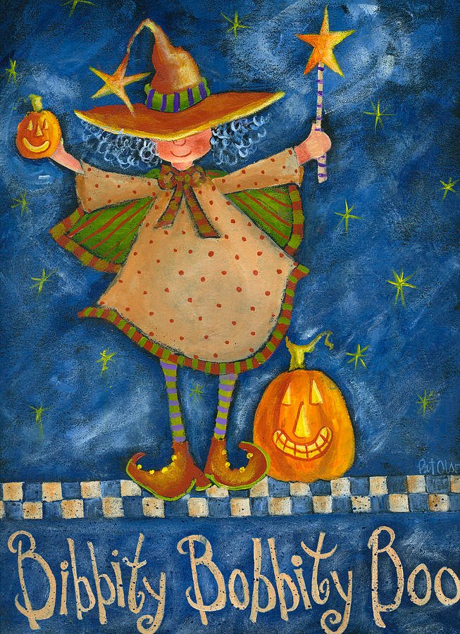 Solve Bibbity-bobbity-boooooo 🎃🎃🎃 jigsaw puzzle online with 88 pieces