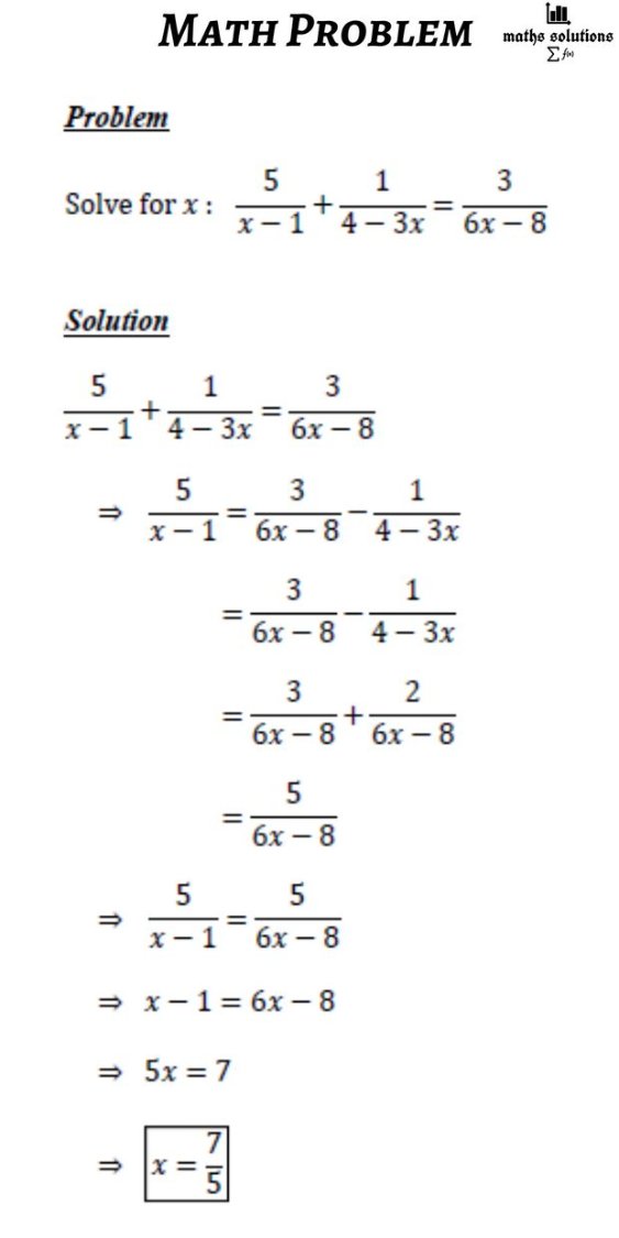 Solve puzzle - Solve this math problem jigsaw puzzle online with 15 pieces