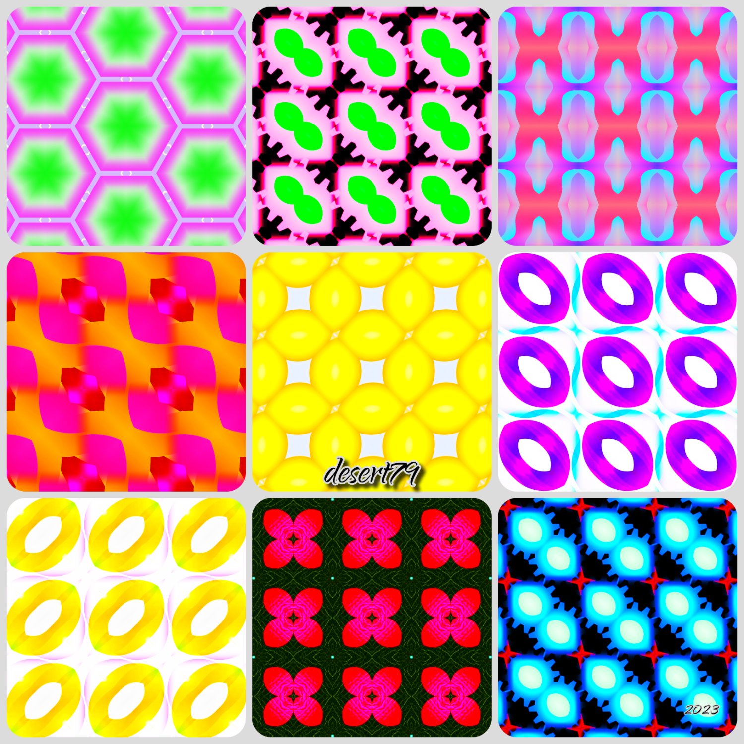 Solve pattern jigsaw puzzle online with 81 pieces