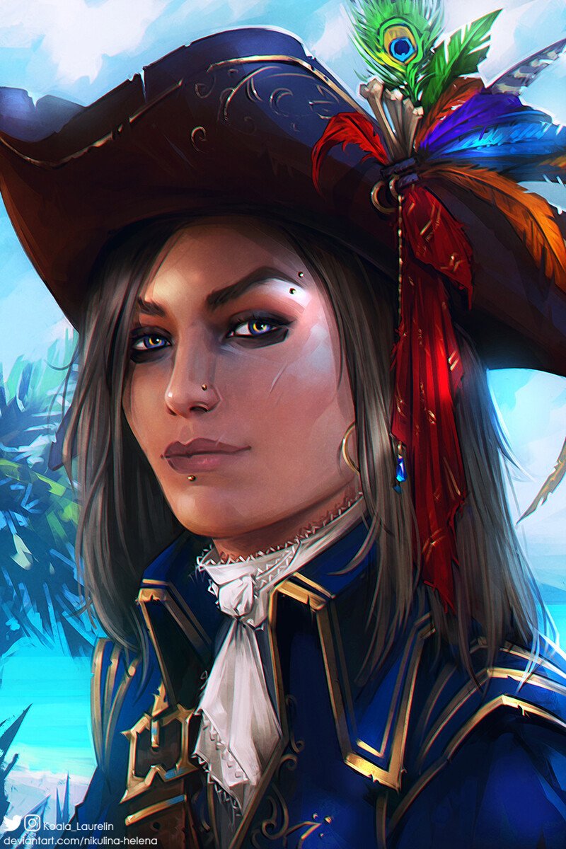 Solve Character Portrait jigsaw puzzle online with 280 pieces