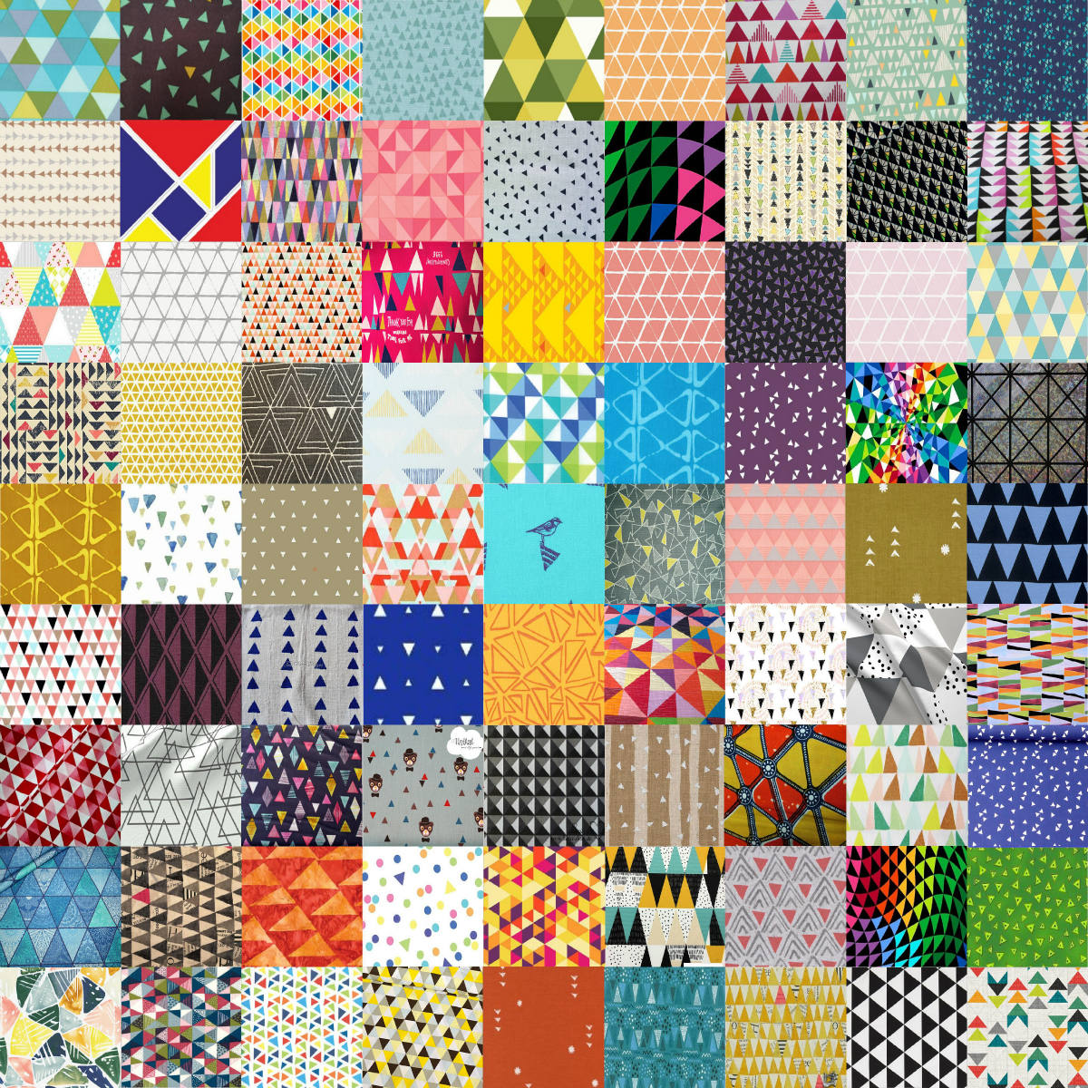 Solve 3,323 Truly Terrific Triangles jigsaw puzzle online with 324 pieces