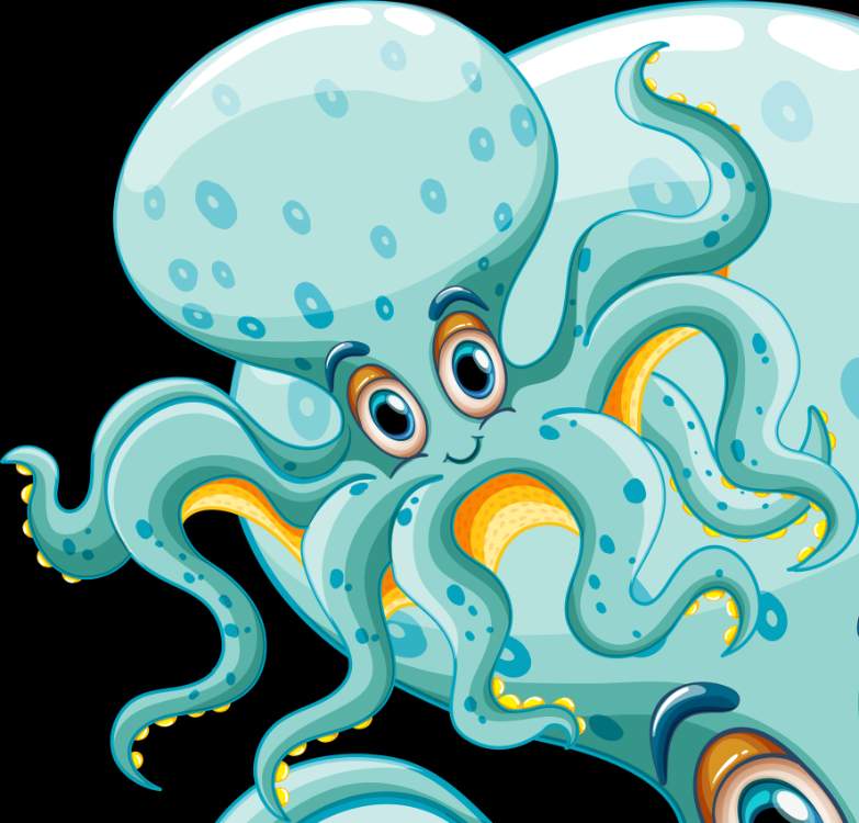 Solve LEO THE OCTO jigsaw puzzle online with 9 pieces
