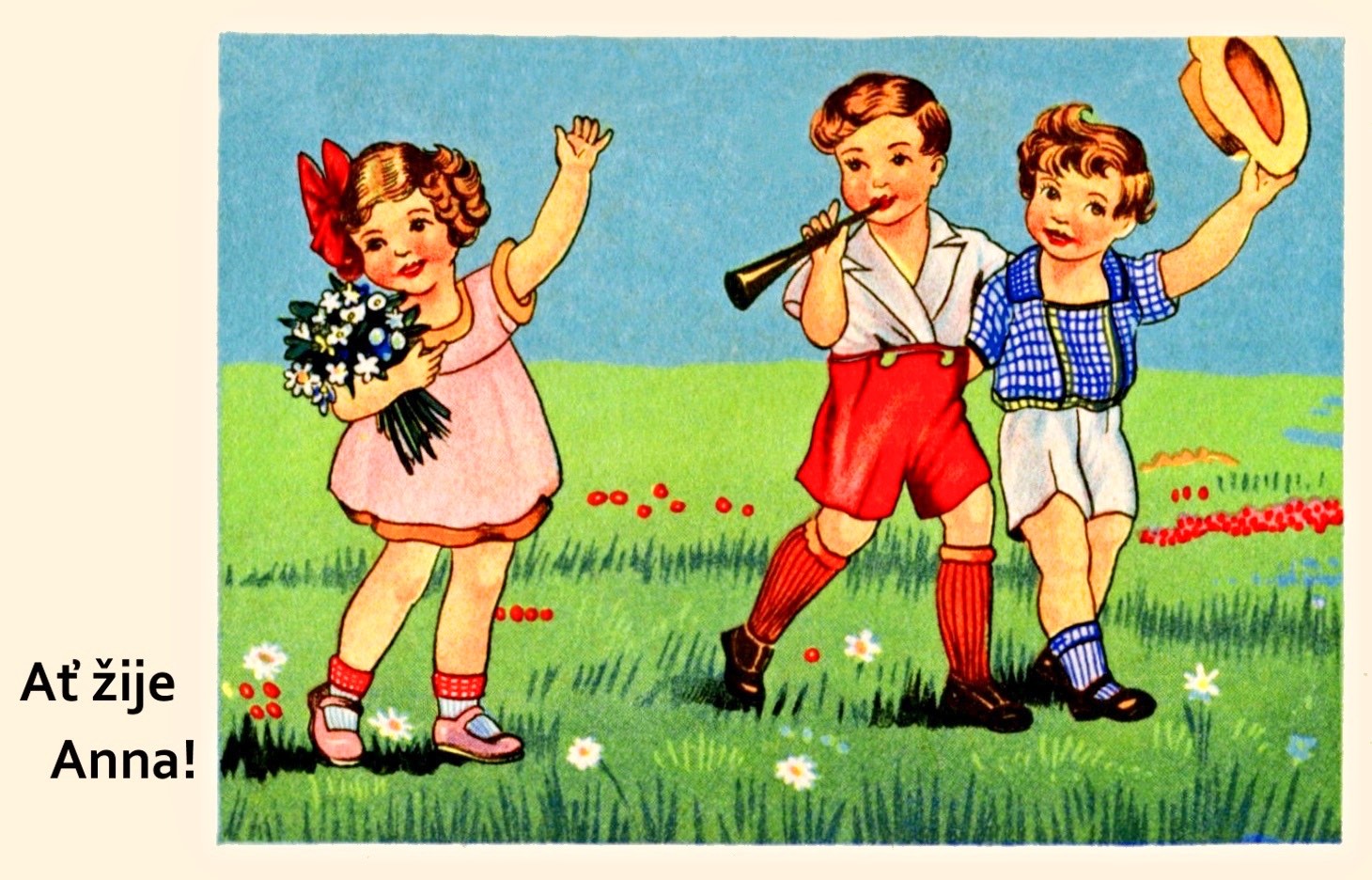 Solve Ať žije ANNA ! jigsaw puzzle online with 150 pieces