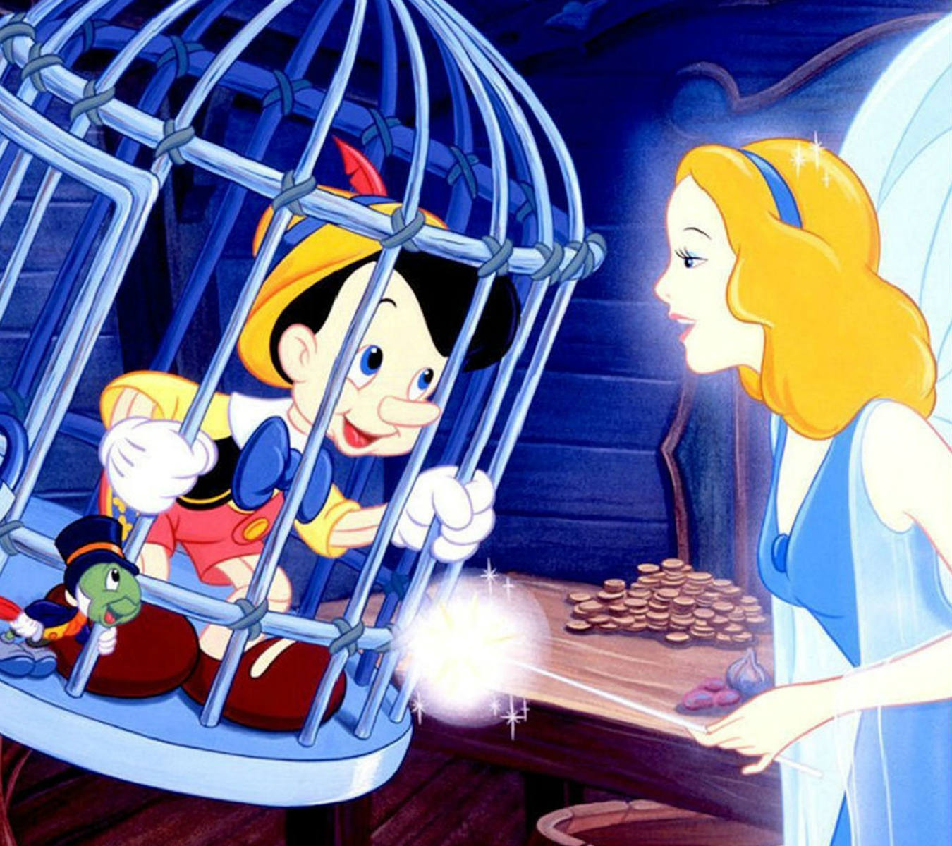 Solve Pinocchio jigsaw puzzle online with 460 pieces