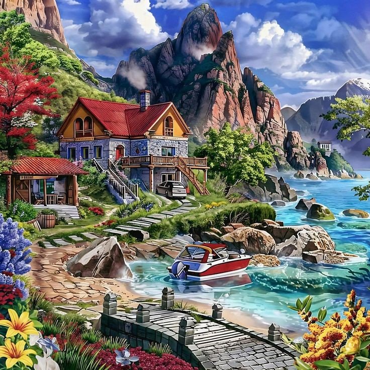 Solve A Perfect Day jigsaw puzzle online with 64 pieces