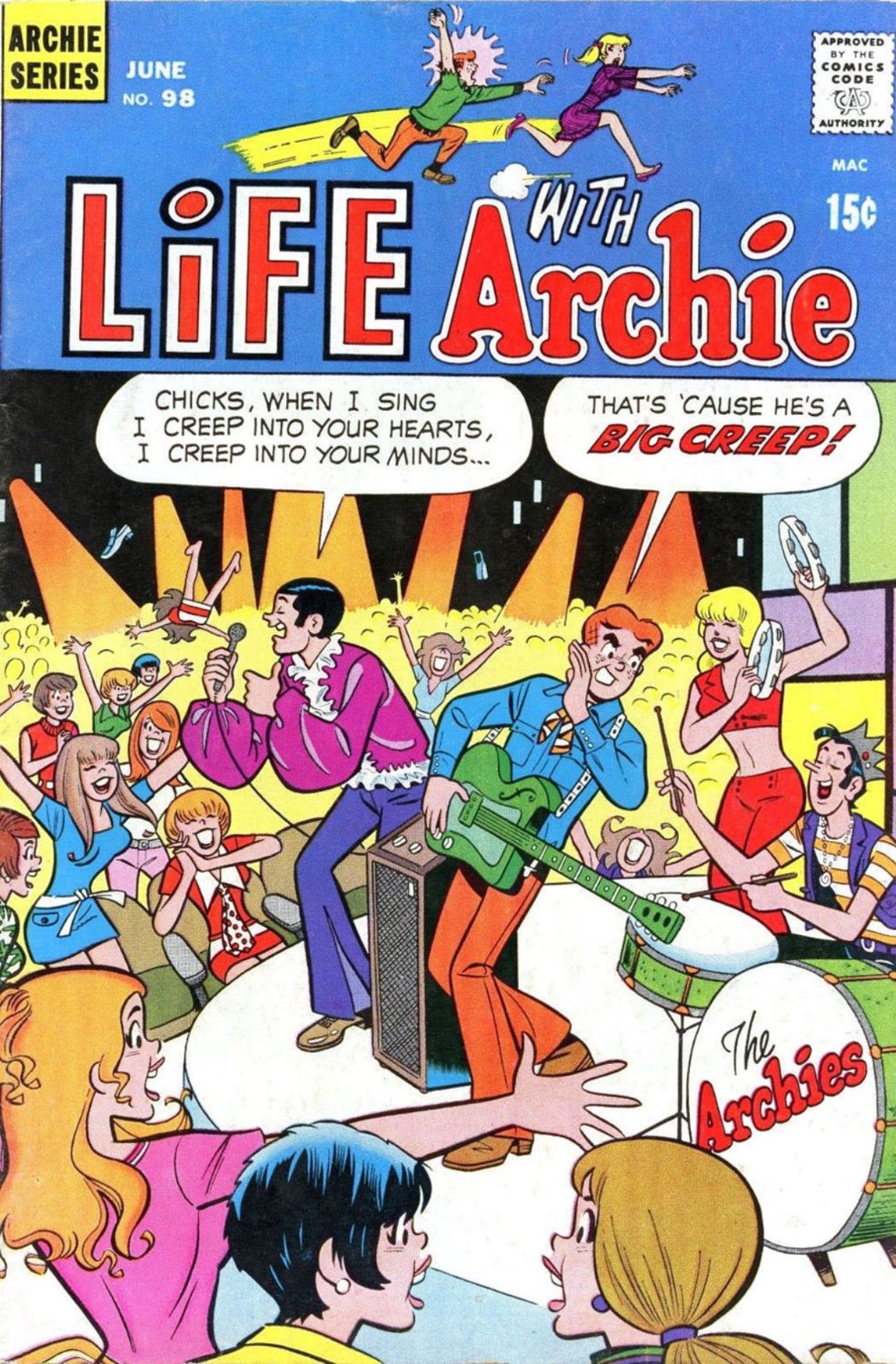 Solve Life with Archie (June 1970) jigsaw puzzle online with 600 pieces