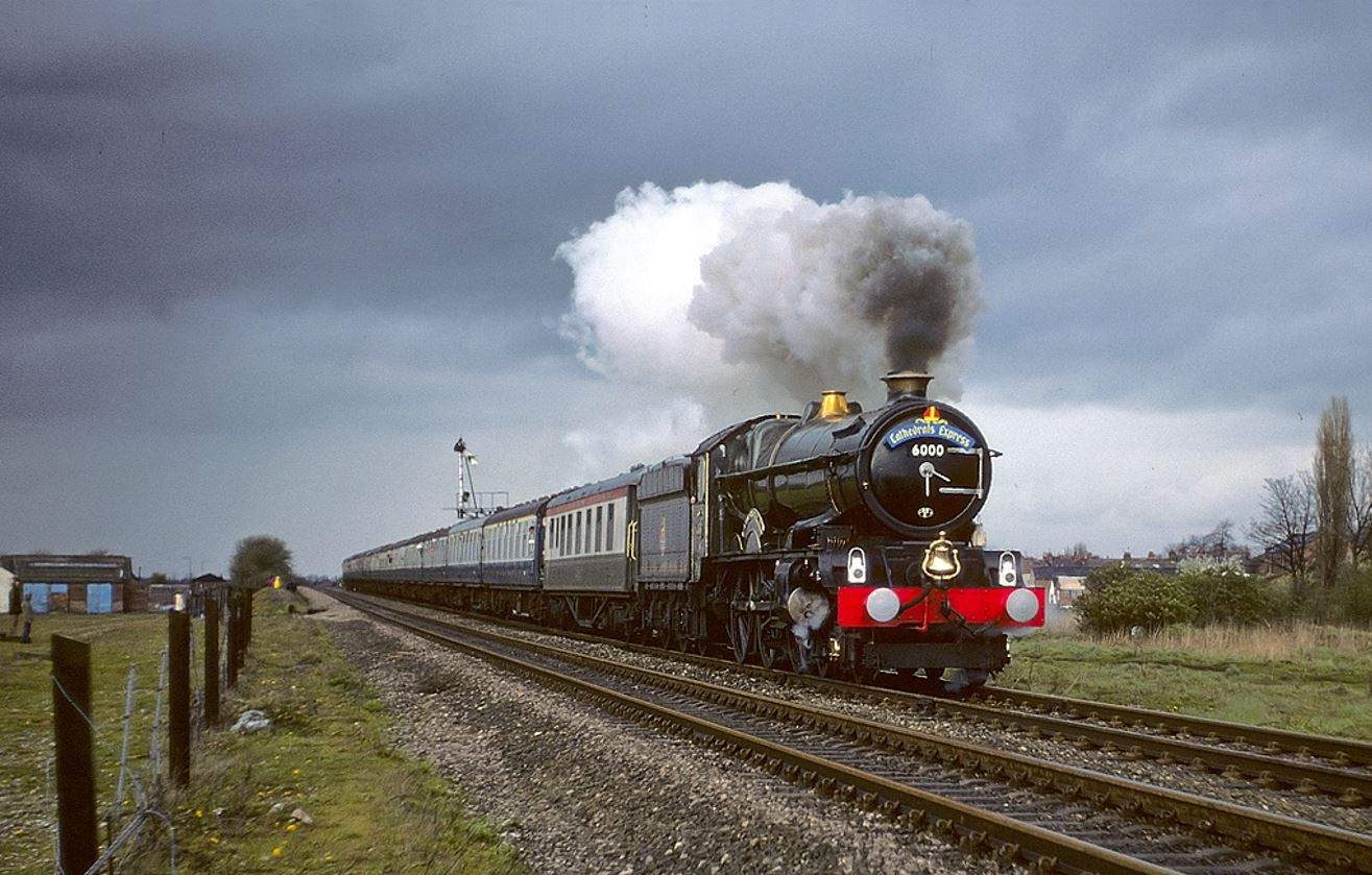 Solve GWR King Class 4-6-0 6000 King George V. jigsaw puzzle online ...