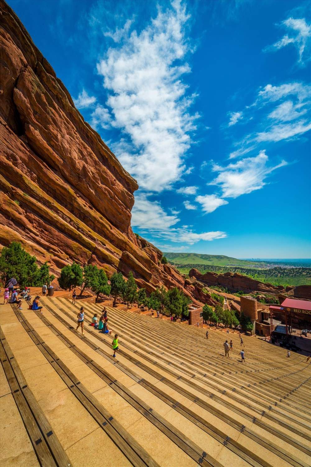 Jigsaw Puzzle | 117 pieces | Red Rocks Amphitheatre | Jigidi