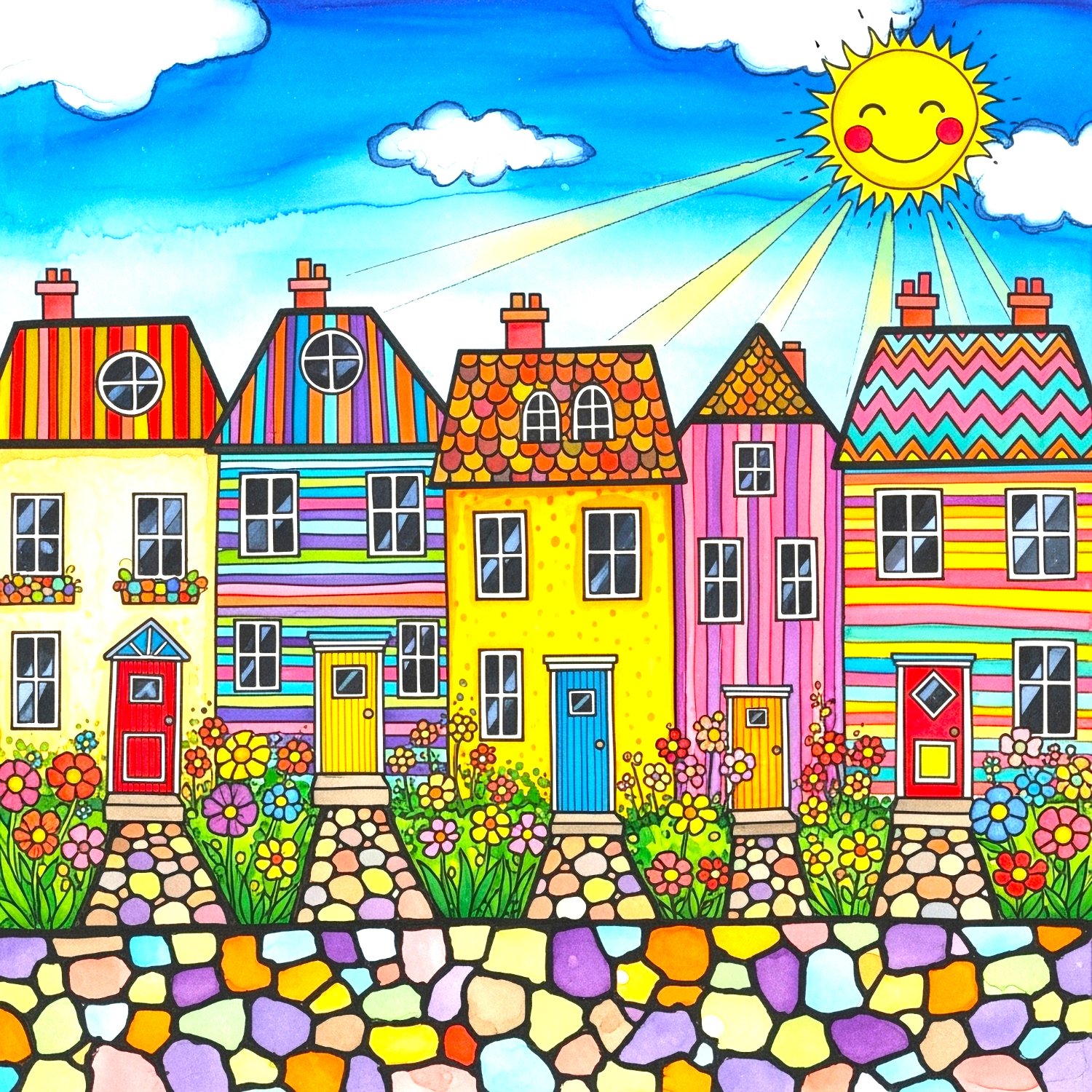 Solve Free Sunglasses with Every House - resize 9 - 600 pieces jigsaw ...