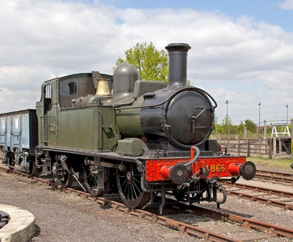 Solve GWR 48xx Class 0-4-2 4866. jigsaw puzzle online with 48 pieces