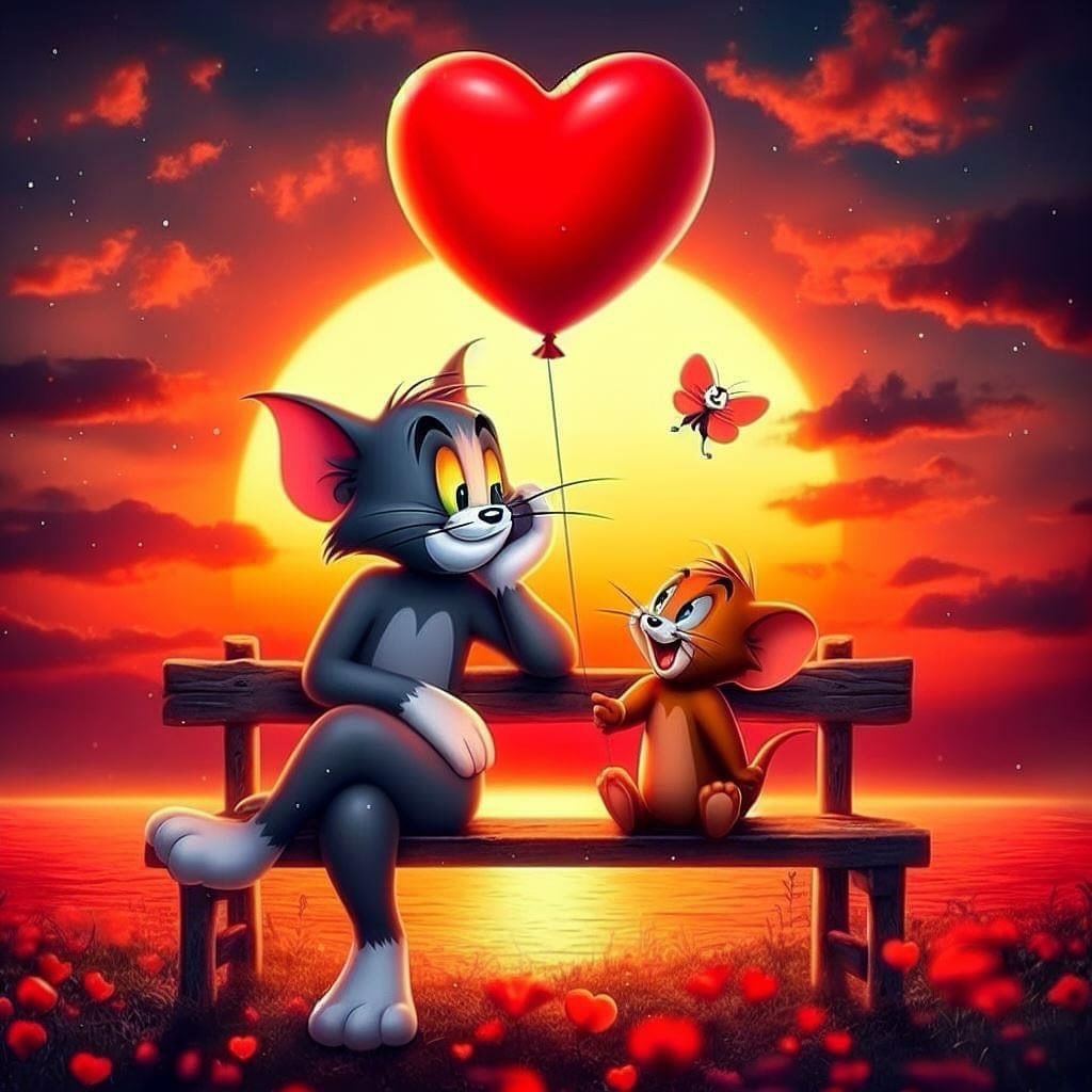 Solve Tom & Jerry jigsaw puzzle online with 306 pieces